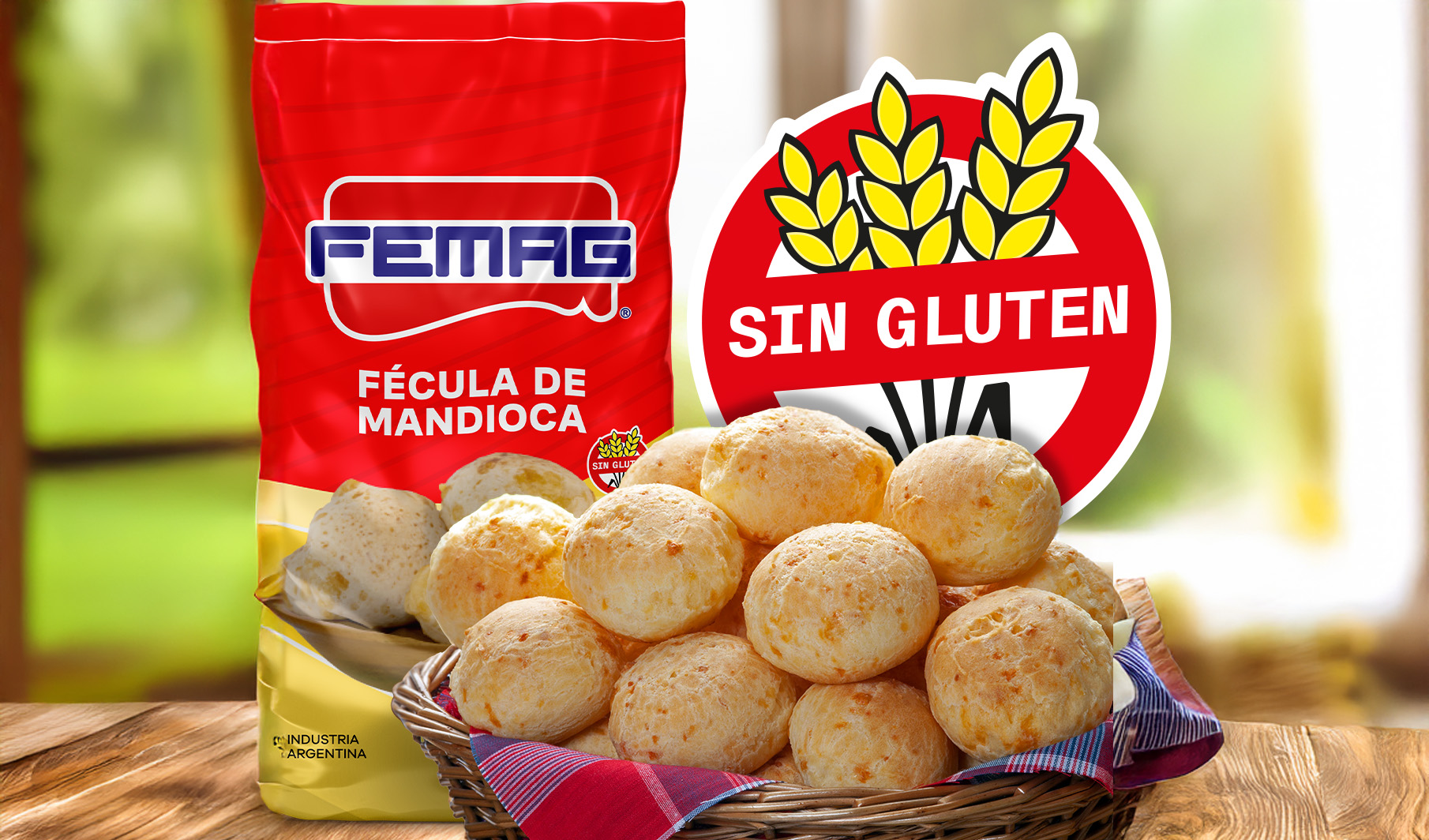 Recetas con Fécula de mandioca – Sin gluten – Femag